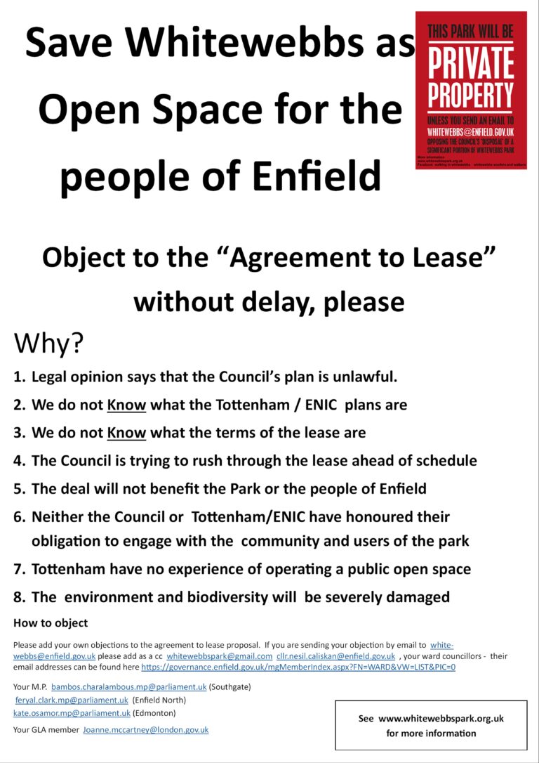 Whitewebbs Park Enfield – Woodland and open space for walkers, runners ...